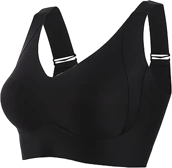 Xcutting Wirefree Bras for Women No Underwire Full Coverage Back ...