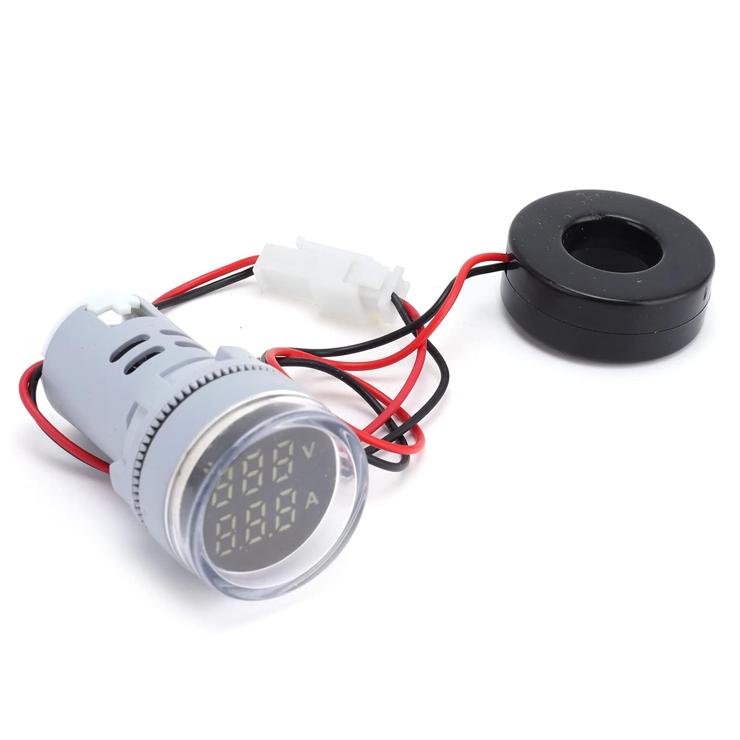 Current Display Signal Indicator, 2‑Display Round Lamp Light Current ...