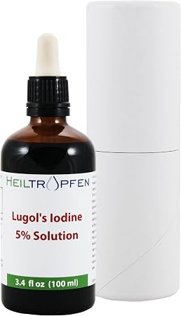 Lugolsche Lösung 5% 100 ml | Inhaltsstoffe in pharmazeutischer Qualität ...