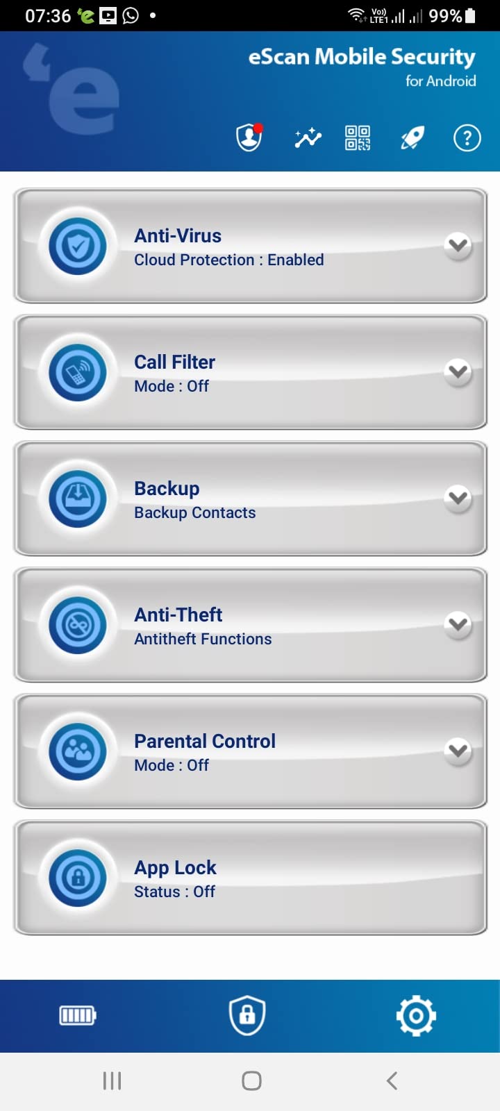 eScan 1 User 3 Years Mobile Android Security (Email Delivery - No CD ...