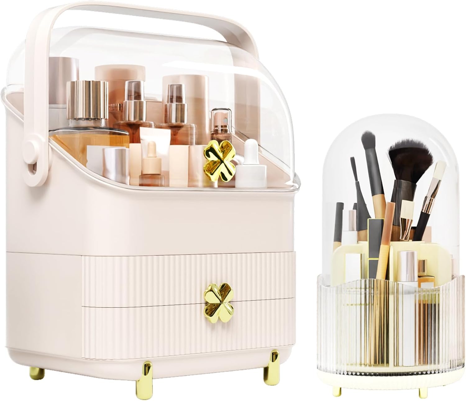 Amazon.com: Zaaqii Makeup Storage Organizer Set, Skincare Organizer ...