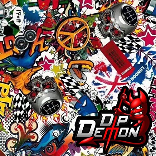 Amazon.com : Sticker Bomb 13 Hydrographic Water Transfer Film Hydro ...