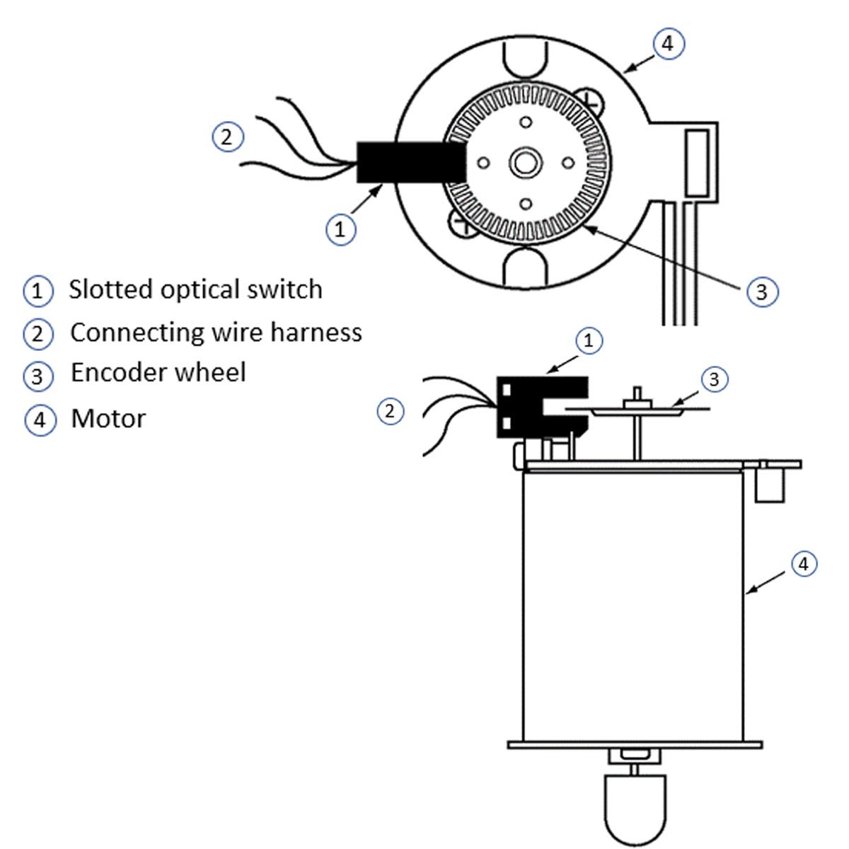 Snapklik.com : 1 Pcs 5V Photoelectric Encoder Sensor Module Disk Code ...
