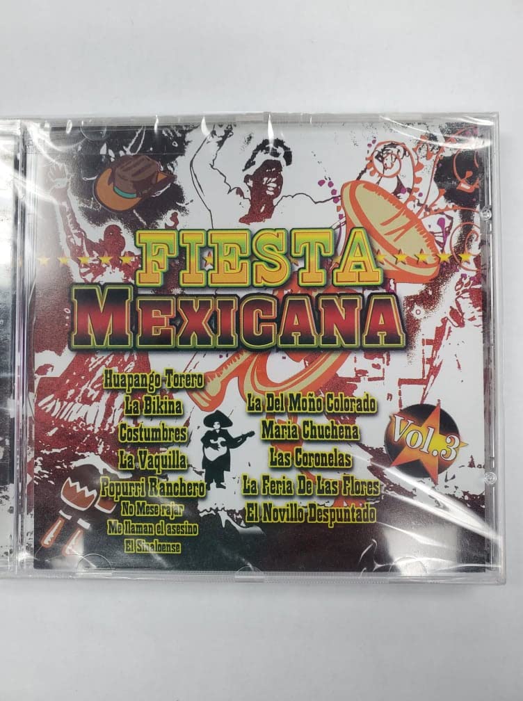 Amazon.com: Fiesta Mexicana, Vol. 3: CDs & Vinyl