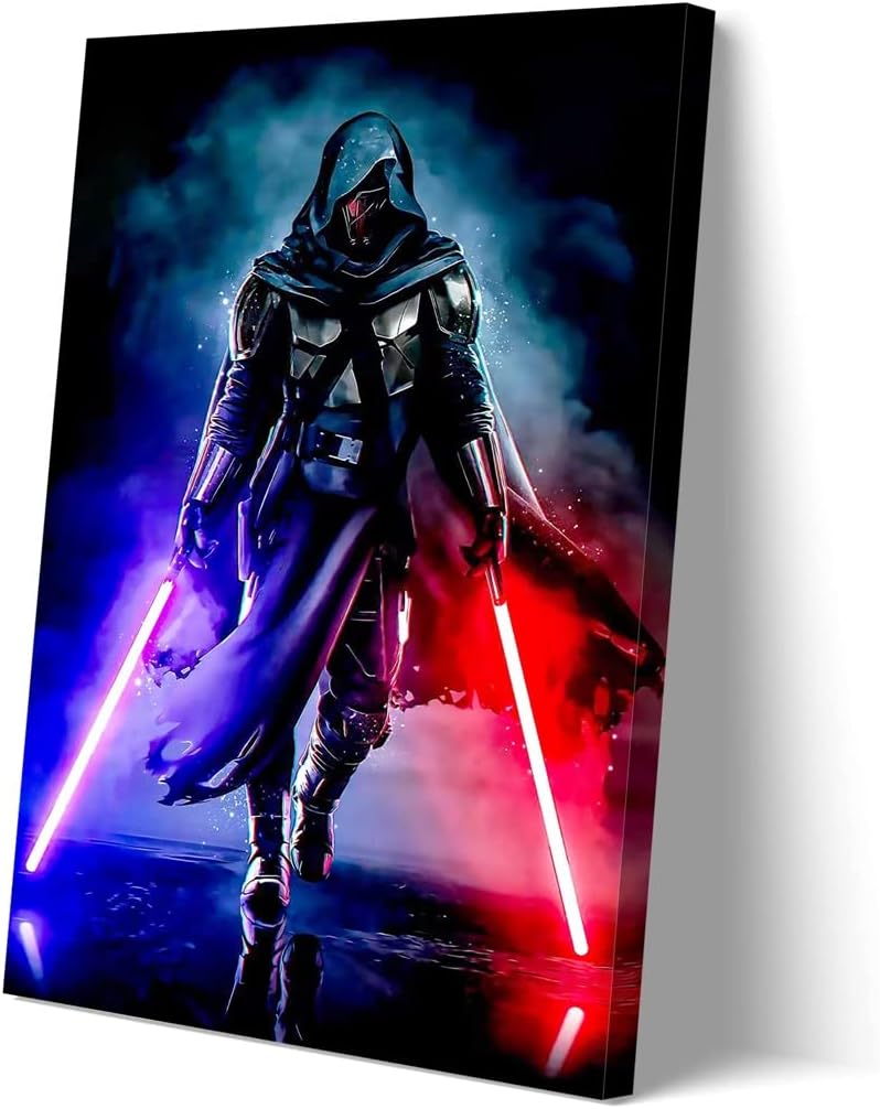 Amazon.com: Darth Revan Poster HD Printed Canvas Wall Art Decor for ...
