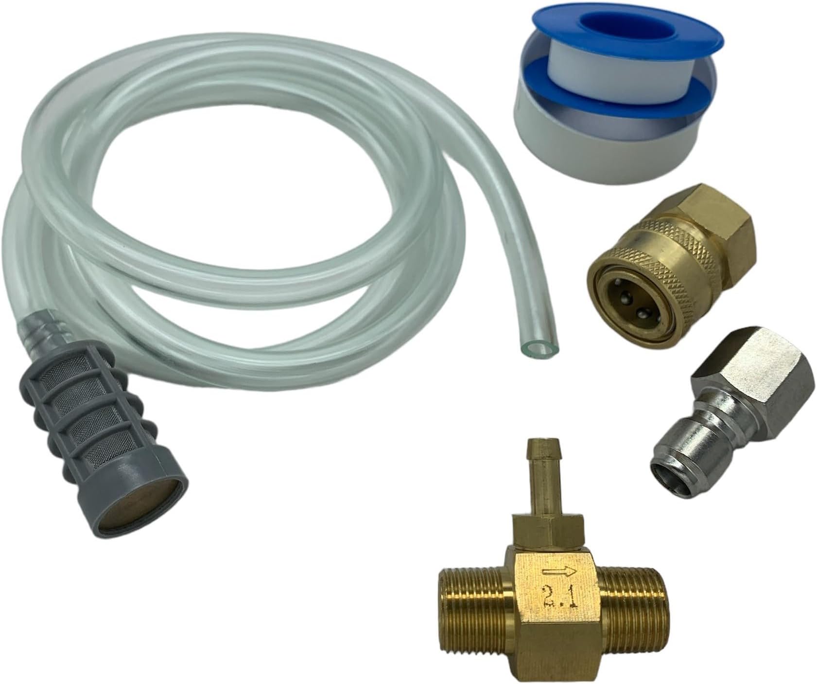 Amazon.com: Sellerocity Pressure Washer 3/8 NPT Brass in Line Down ...