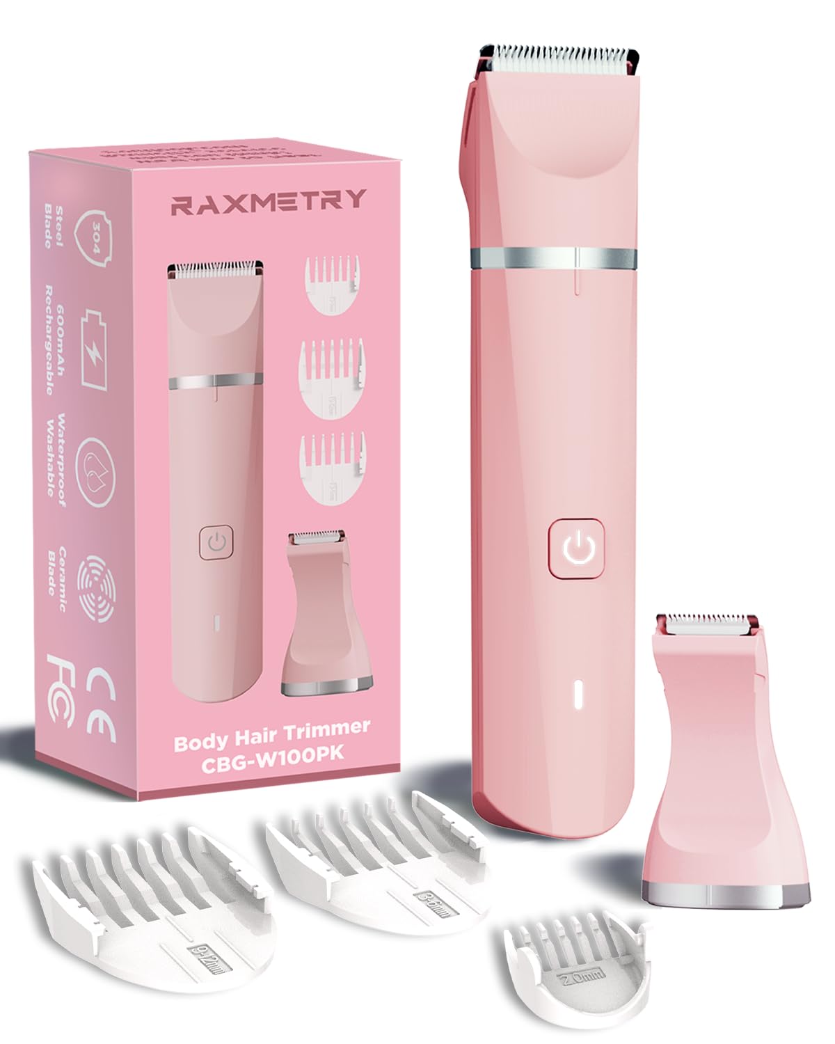 Lady Shaver for Women Bikini Trimmer Women Rechargeable Pubic Hair ...