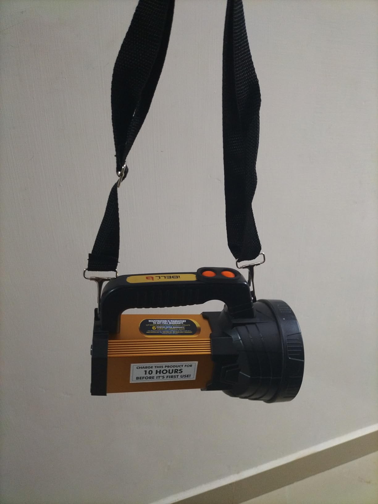 IBELL FL8420S Heavy-Duty Rechargeable Torch Flashlight, 5 Lighting ...