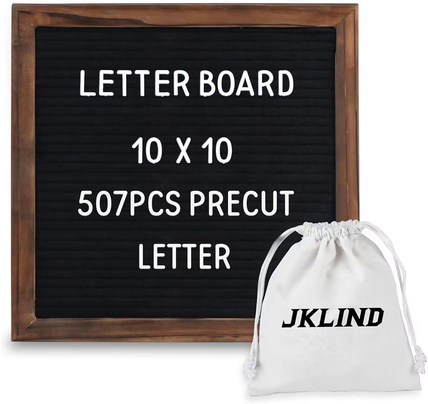 Amazon.com : Felt Letter Board with Stand,10x10in Letter Board Sign ...