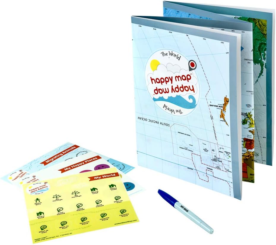 World Happy Map: Global Learning with Kids World Map Nepal | Ubuy