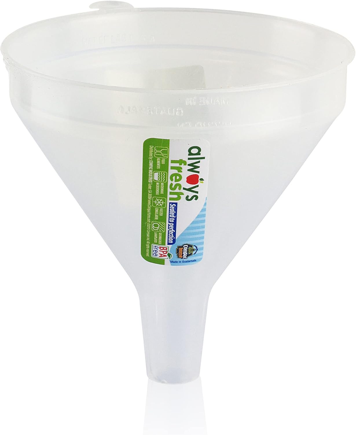 Amazon.com: COMPAC HOME 17442 Funnel-Natural-Clear-Food Storage ...