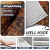 Amazon.com: Aquailis Wood Grain Rugs for Living Room - Tree Ring Rug ...