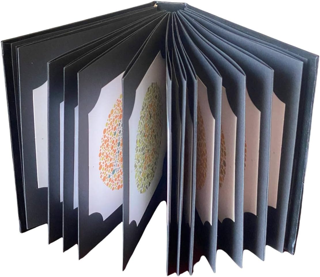 Amazon.com: ISHIHARA Color Vision Test Book with 14 Plate with User ...