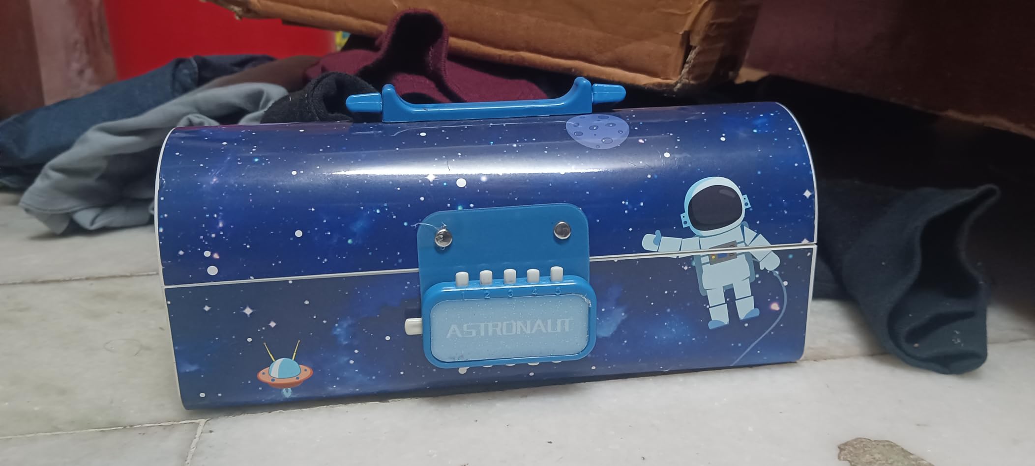 DIGIDEAL Compass Box for Kids - Password Protection School Kids Pencil ...