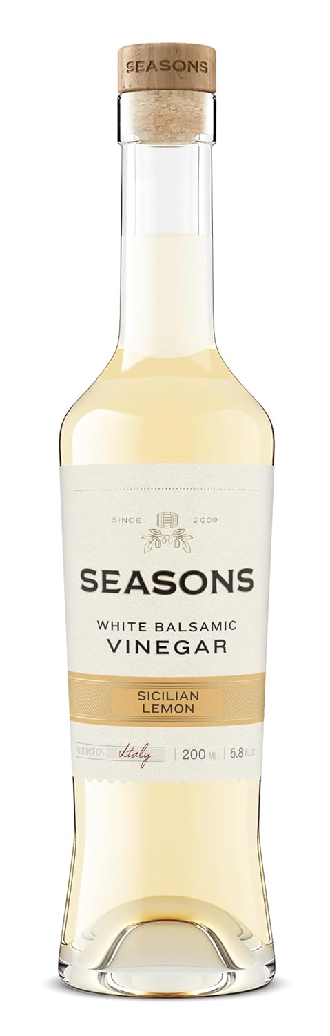 Amazon.com : Seasons EVOO Sicilian Lemon Infused White Balsamic Vinegar ...