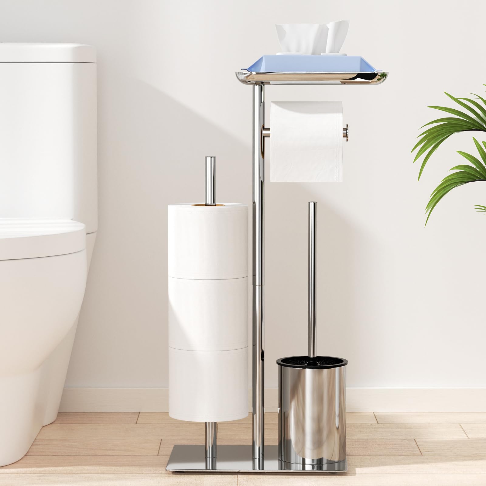 Toilettenpapierhalter Mit Burste