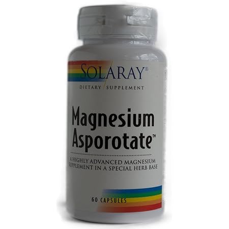 Amazon.com: Solaray Magnesium Asporotate 400 mg, Aspartate, Orotate ...