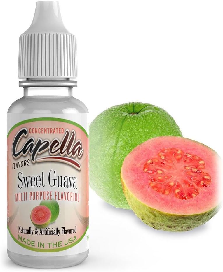 Amazon.com: Capella Flavor Drops Sweet Guava Concentrate 13ml : Grocery ...