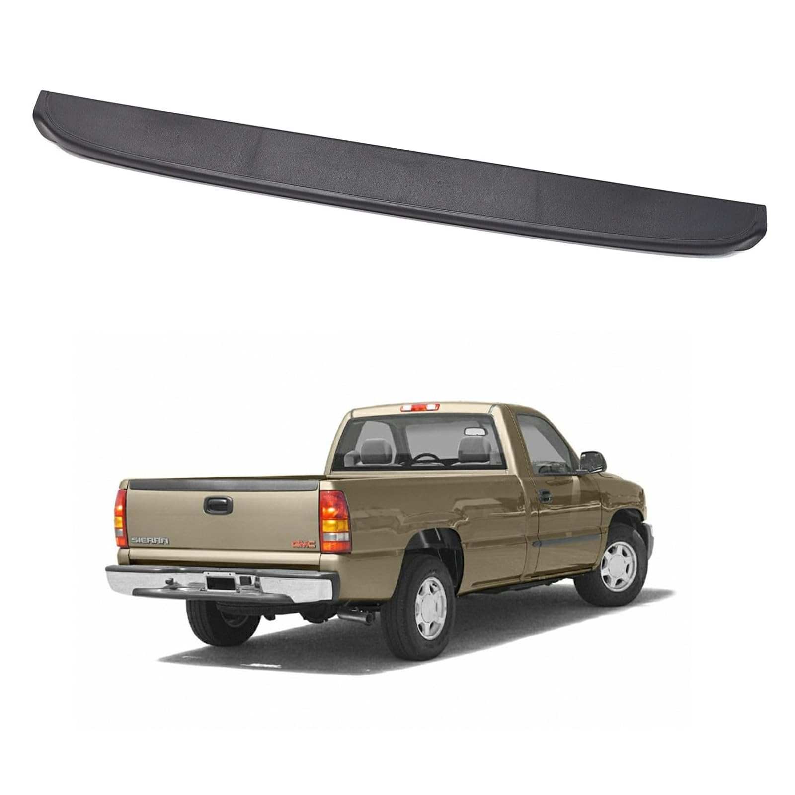 Amazon.com: Stepside Tailgate Molding Cover Cap 15932248 Fit for 1999 ...