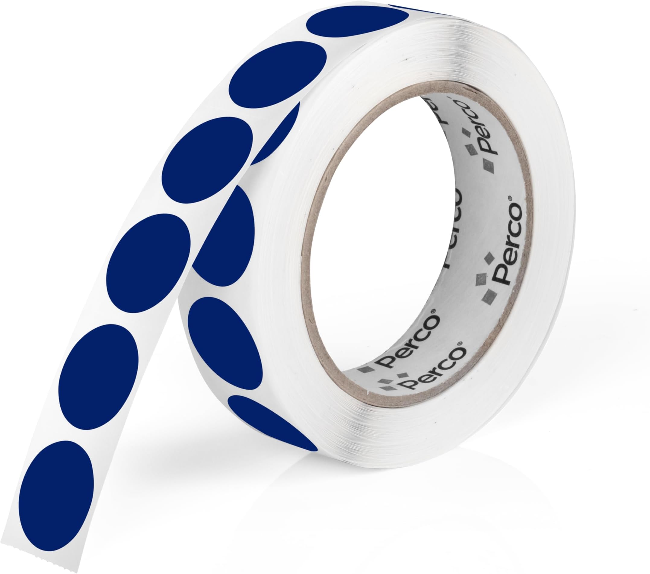 Amazon.com : Perco Dark Blue 1-Inch Round Circle Dot Sticker Labels ...