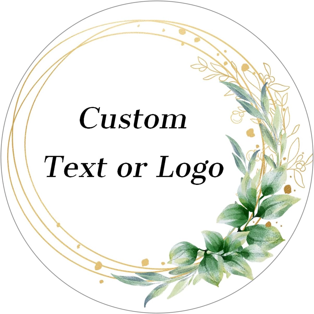 Amazon.com : Round Custom Stickers Labels 150pcs Personalized ...