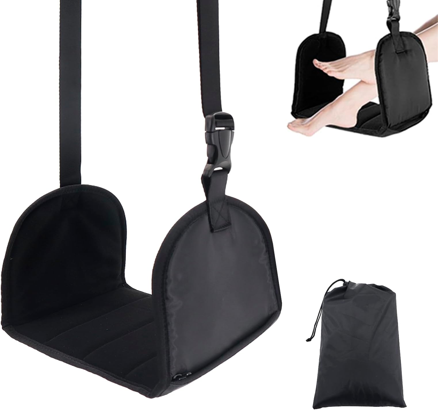 Amazon.com: ONECOLE 2 Pack Airplane Footrest - Travel Foot Hommock with ...