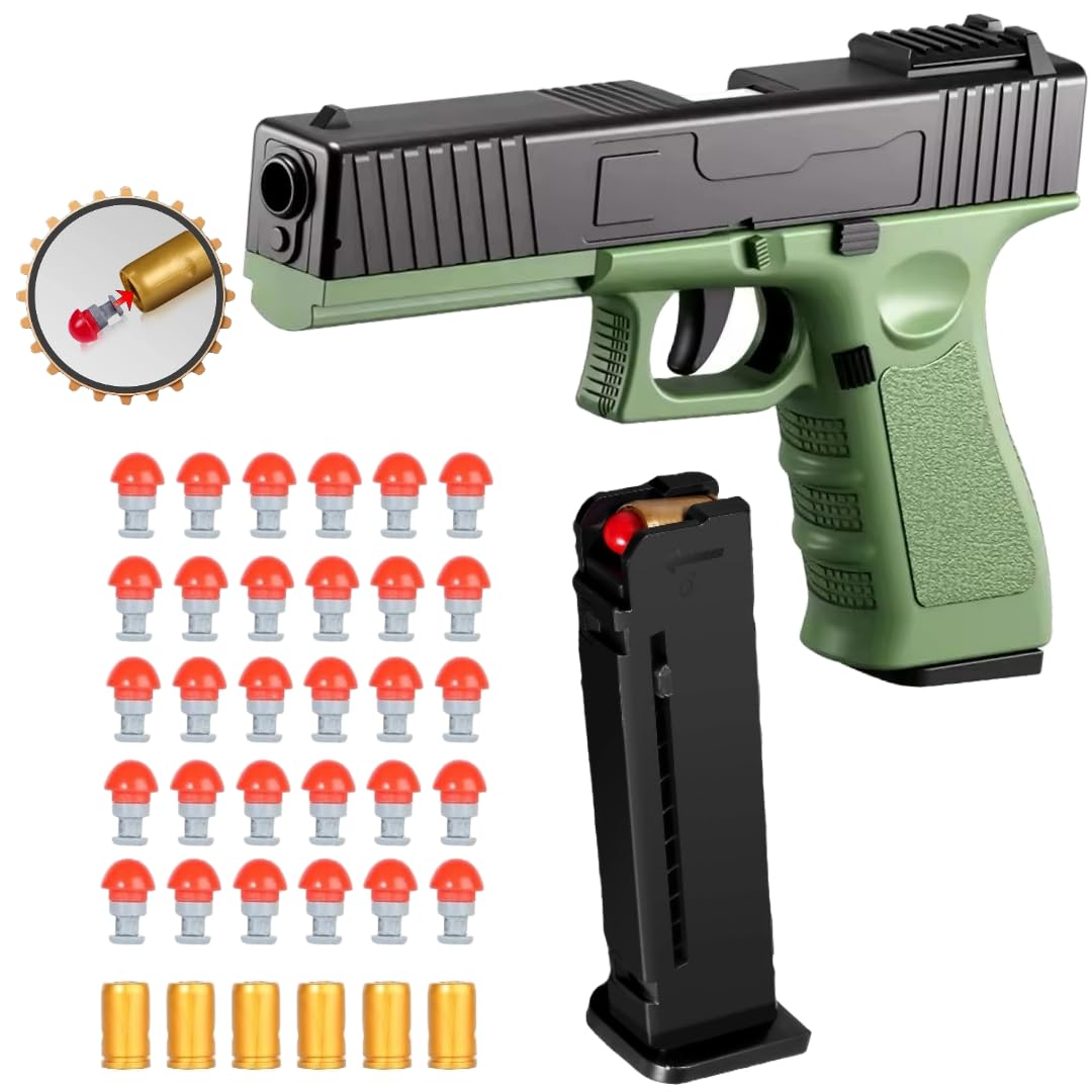 Buy TOYPAPA pistol original pellet | automatic loading jump out shell ...