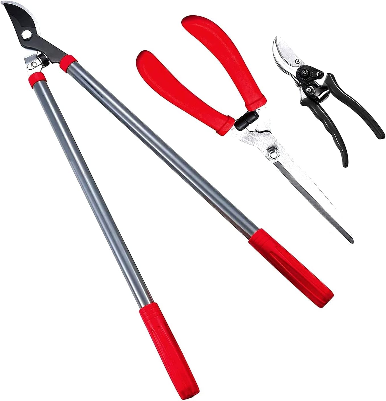 Amazon.com : Kapoo Garden Lopper Set with 18" Professional Hedge Shears ...