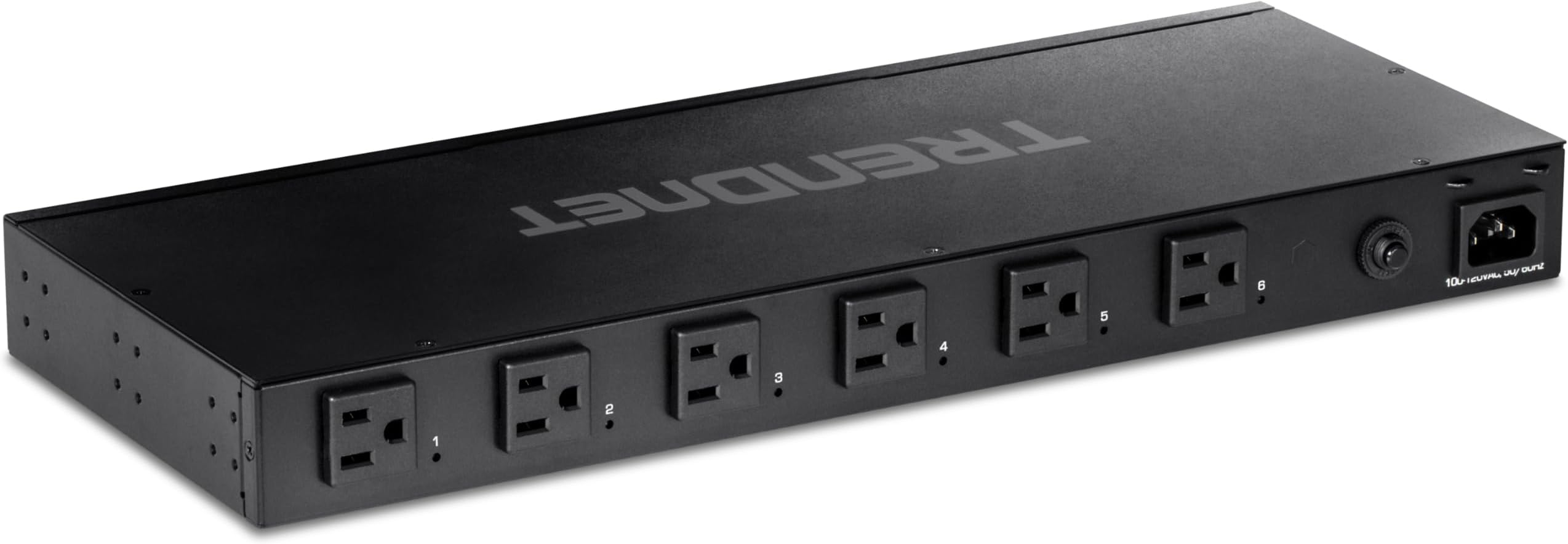 TRENDnet 6-Outlet IP-Based Managed PDU, Rackmount Power Distribution ...