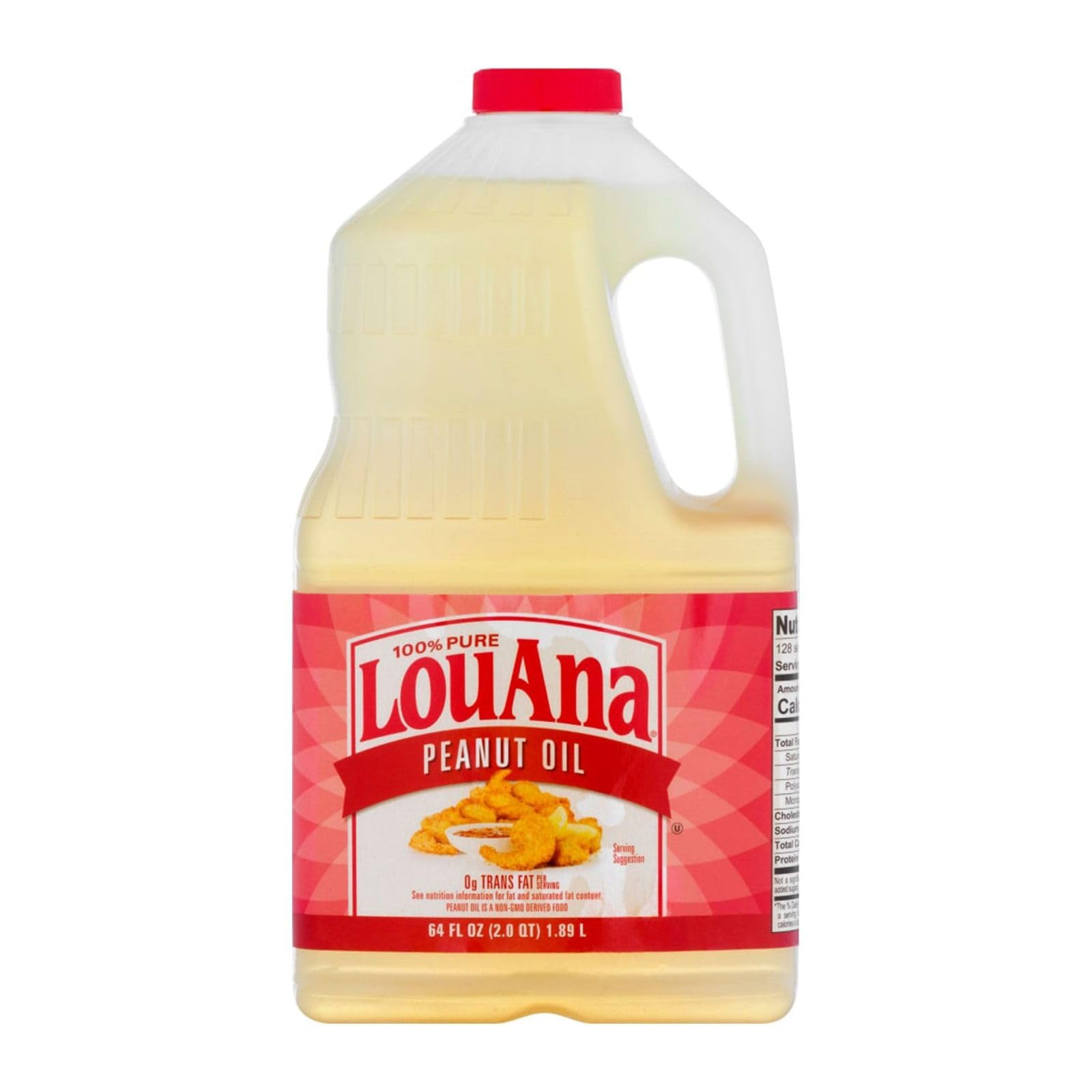 Amazon.com : LouAna Pure Peanut Oil 64 fl oz Plastic Bottles 3 Pack ...