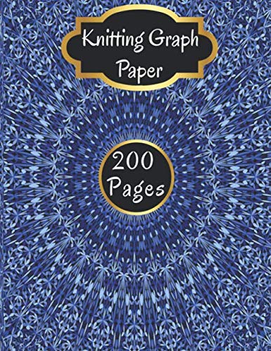 Knitting Graph Paper: Knitters Design Notebook | 200 Pages (100 Pages ...