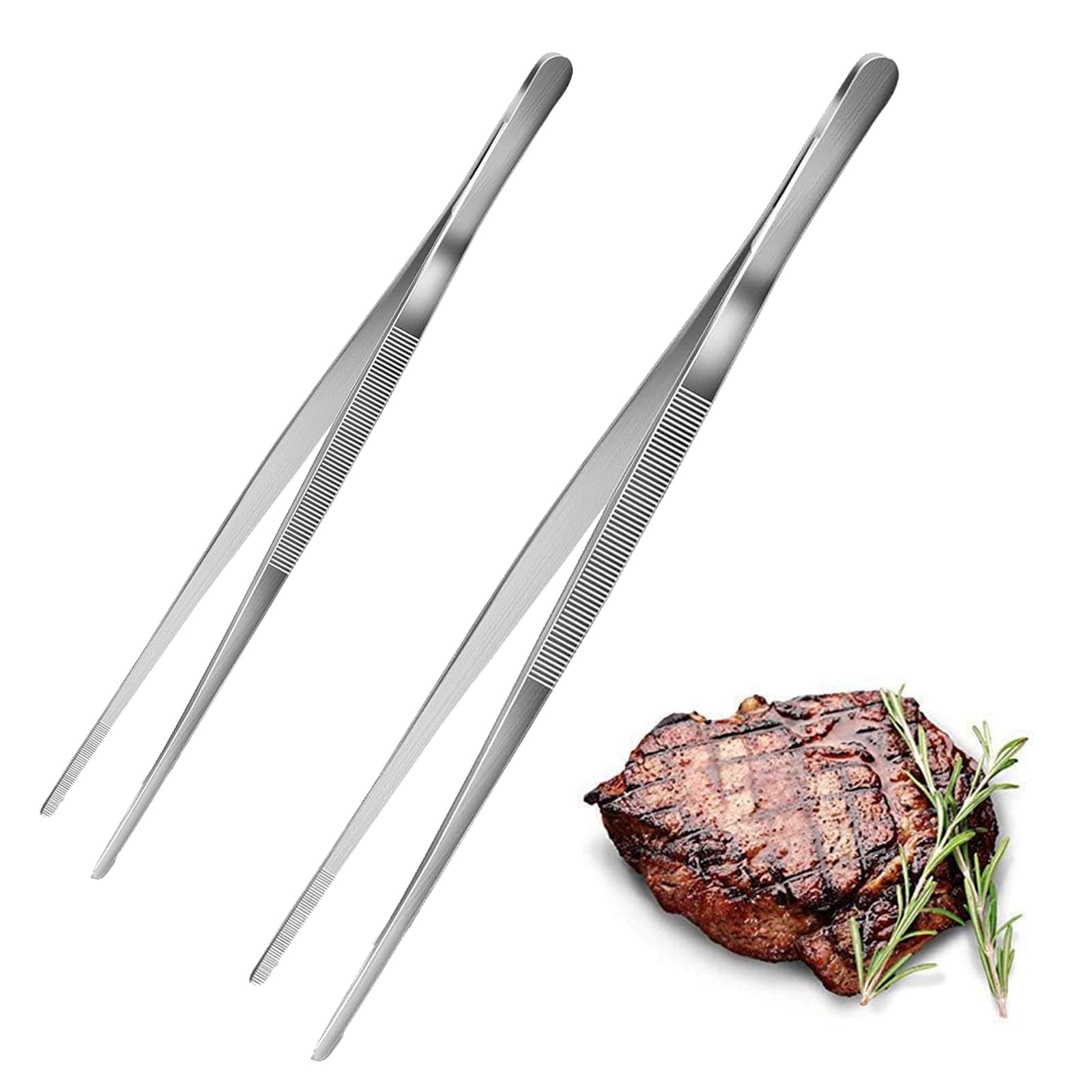 2 Piezas De Cocina (20 CM,30CM), Pizas De Precisión, Pinzas Para Cocina ...