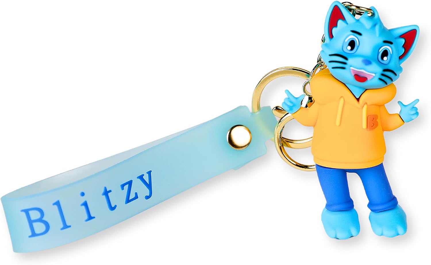 BINGO BLITZ Blitzy PVC Figure Keychain/Wristlet - Unisex at Amazon Men ...