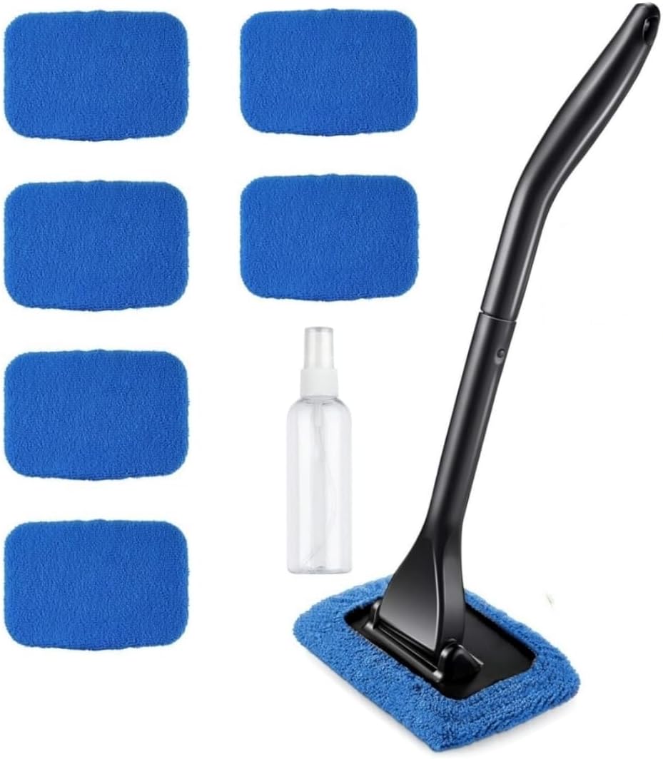 Amazon.com: DEPOVTE Windshield Cleaning Tool Car Window Cleaner with 5 ...