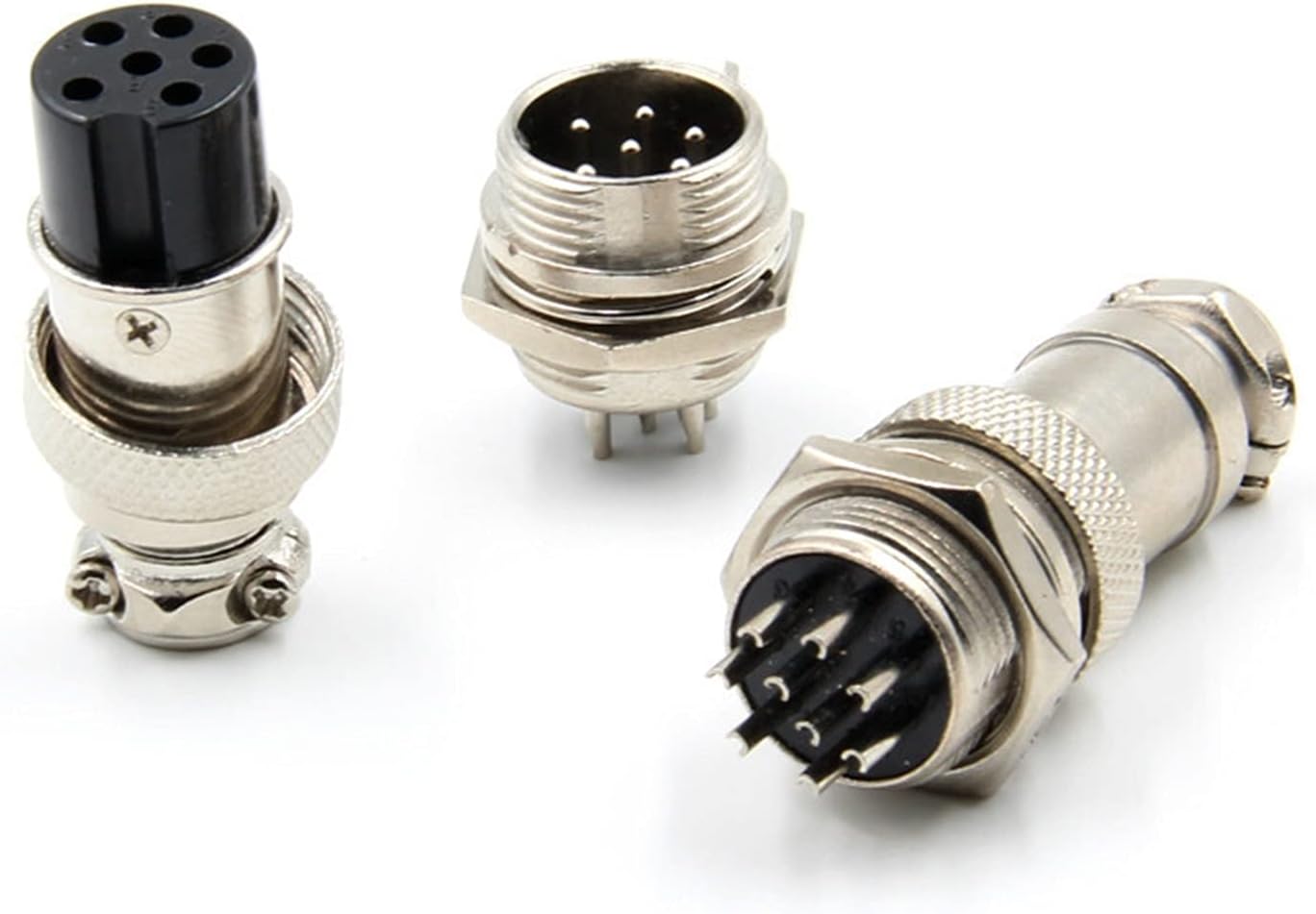 HBDCRJGE 5set GX12 2/3/4/5/6/7 Pin Male Female 12mm Circular Aviation ...