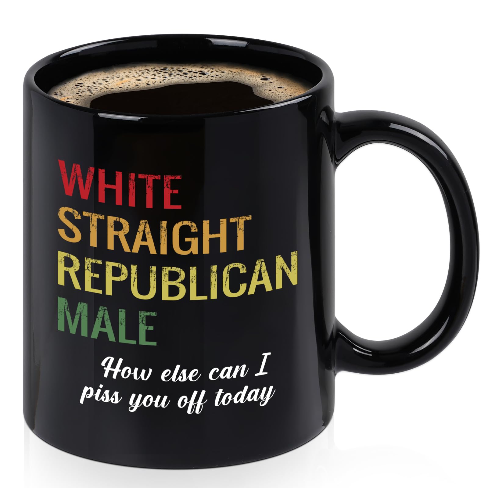 Amazon.com: Maustic Republican Gifts for Men, White Straight Republican ...