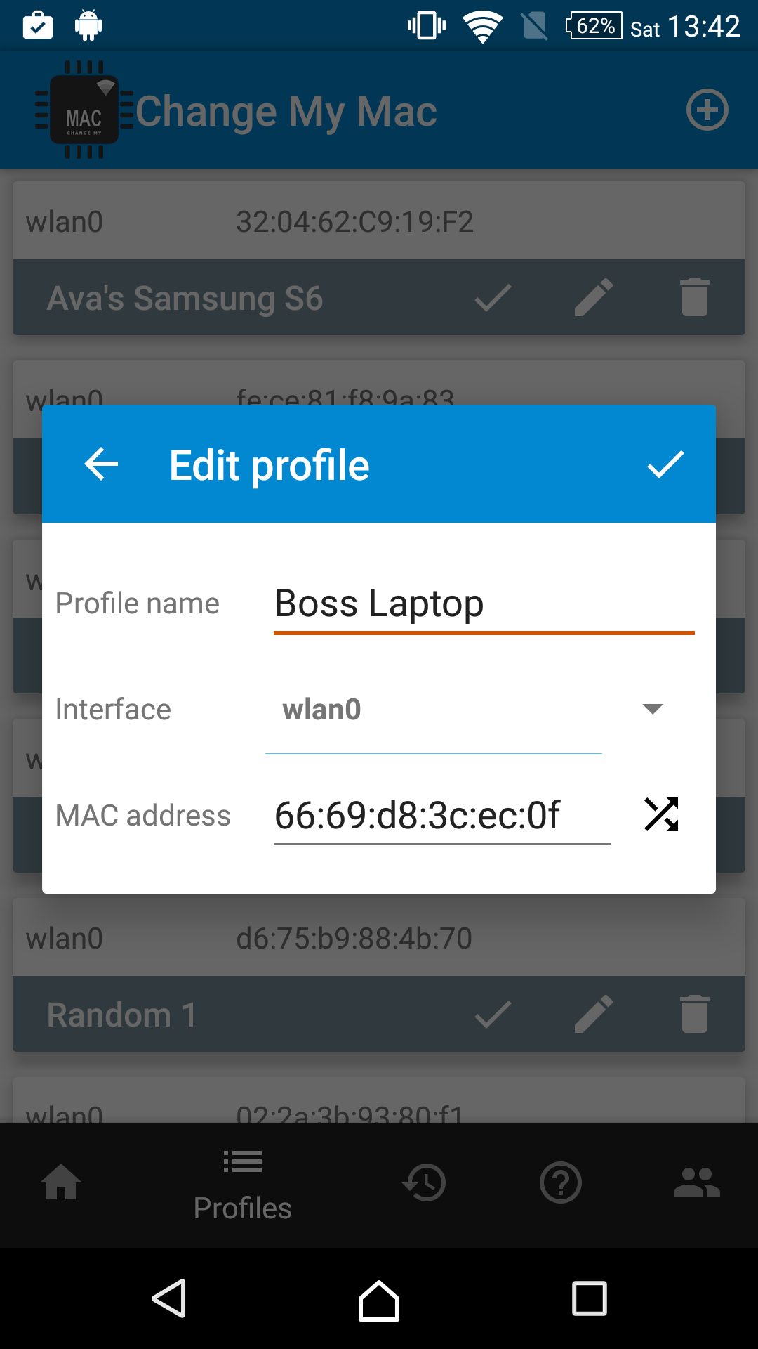 Change My Mac - Spoof Wifi MAC - App on Amazon Appstore