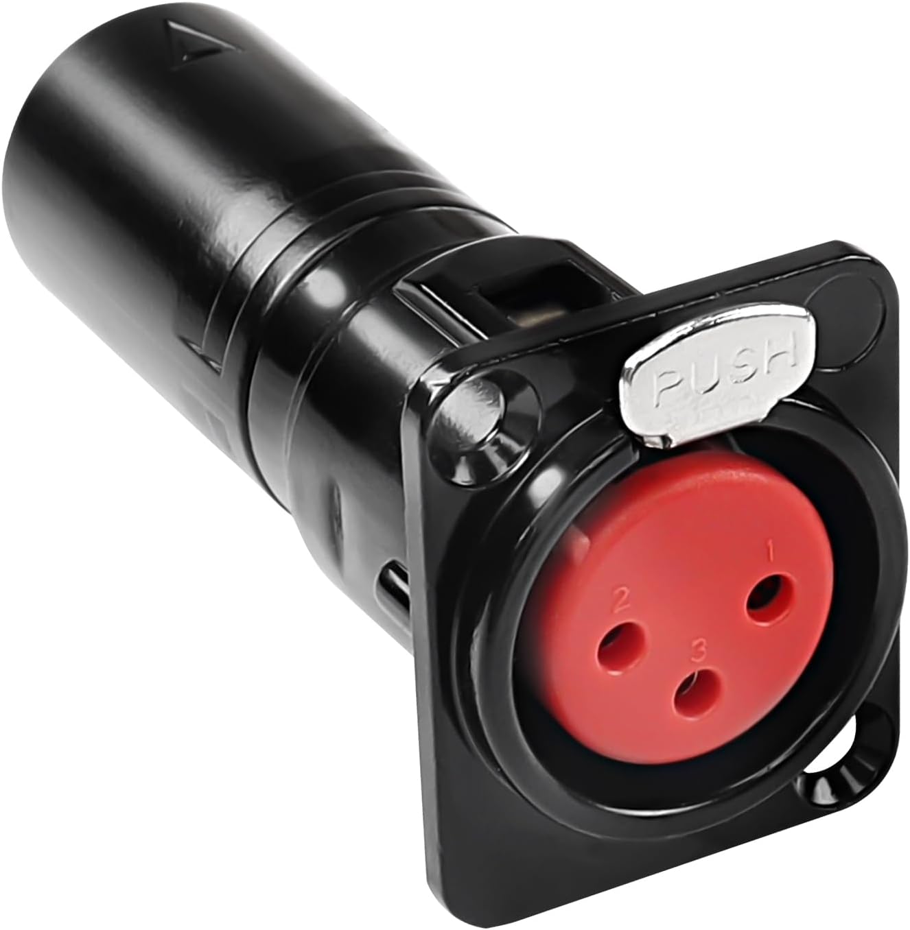 Amazon.com: QIANRENON 6.35mm Female to XLR Male Panel Mount Adapter ...