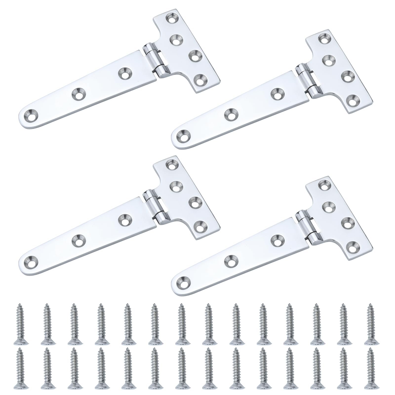 Snapklik.com : YANYUCB T Shape Boat Casting Hinge 316 Marine Stainless ...