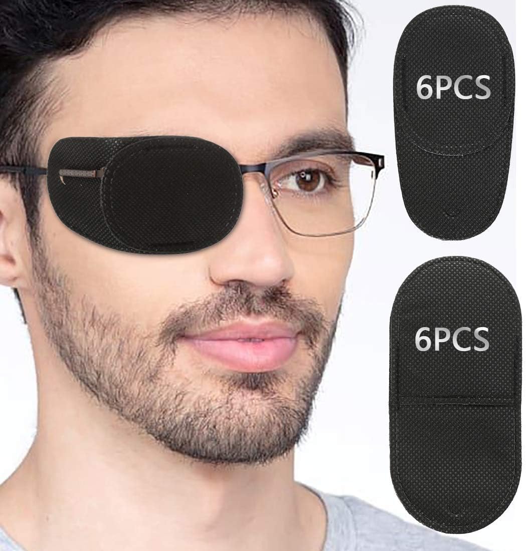 Amazon.com: Vandorla Eye Patch Set: 6 Soft Adjustable Eye Patches for ...