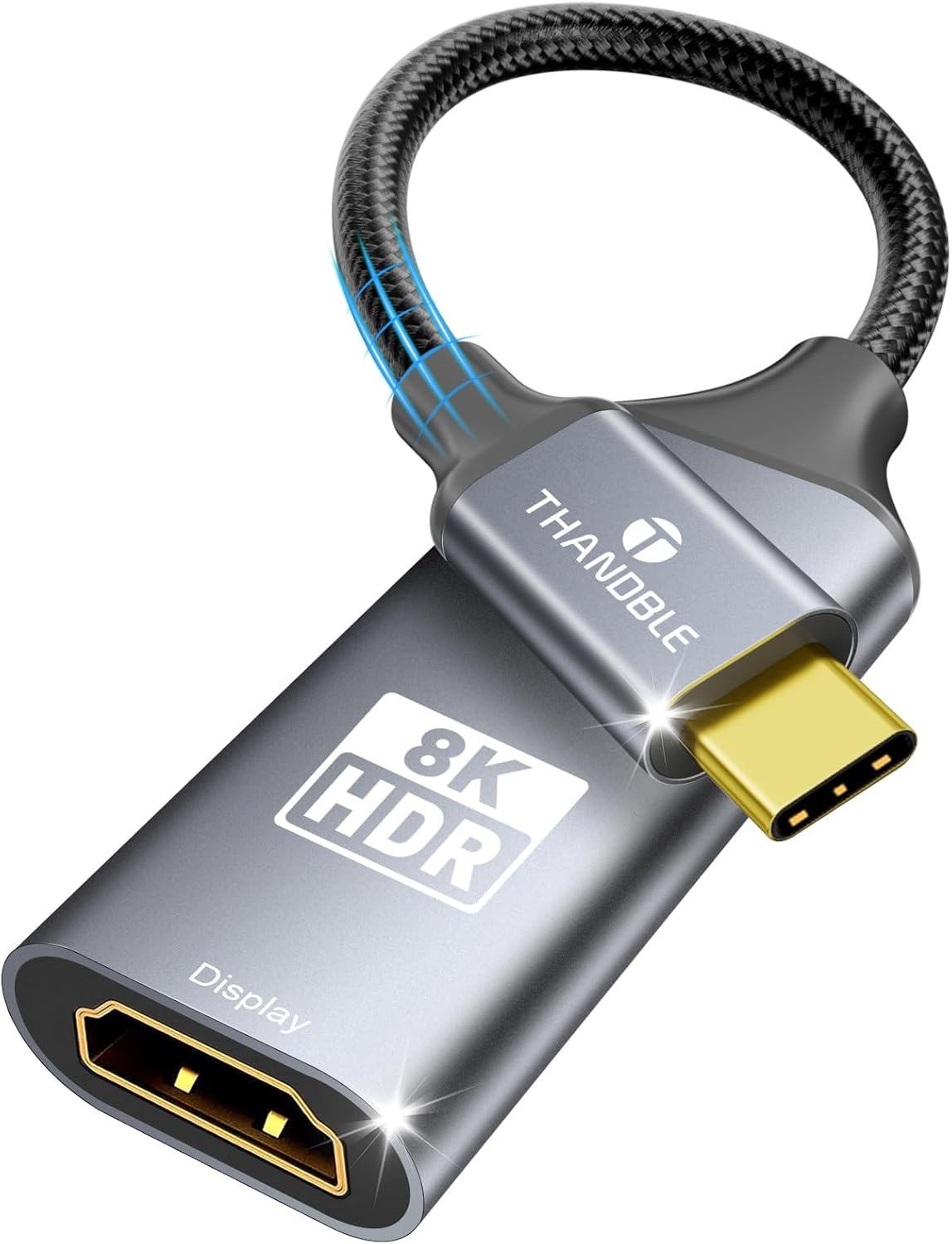 Amazon.com: THANDBLE USB C to HDMI 2.1 Adapter, Support 8K@60Hz and 4K ...