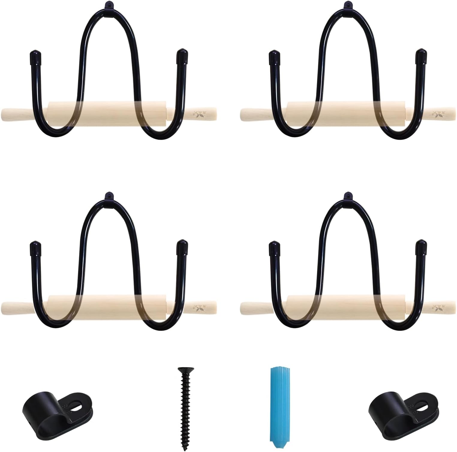 Amazon.com: Rolling Pin Holder Rolling Pin Display Rack Rolling Pin ...