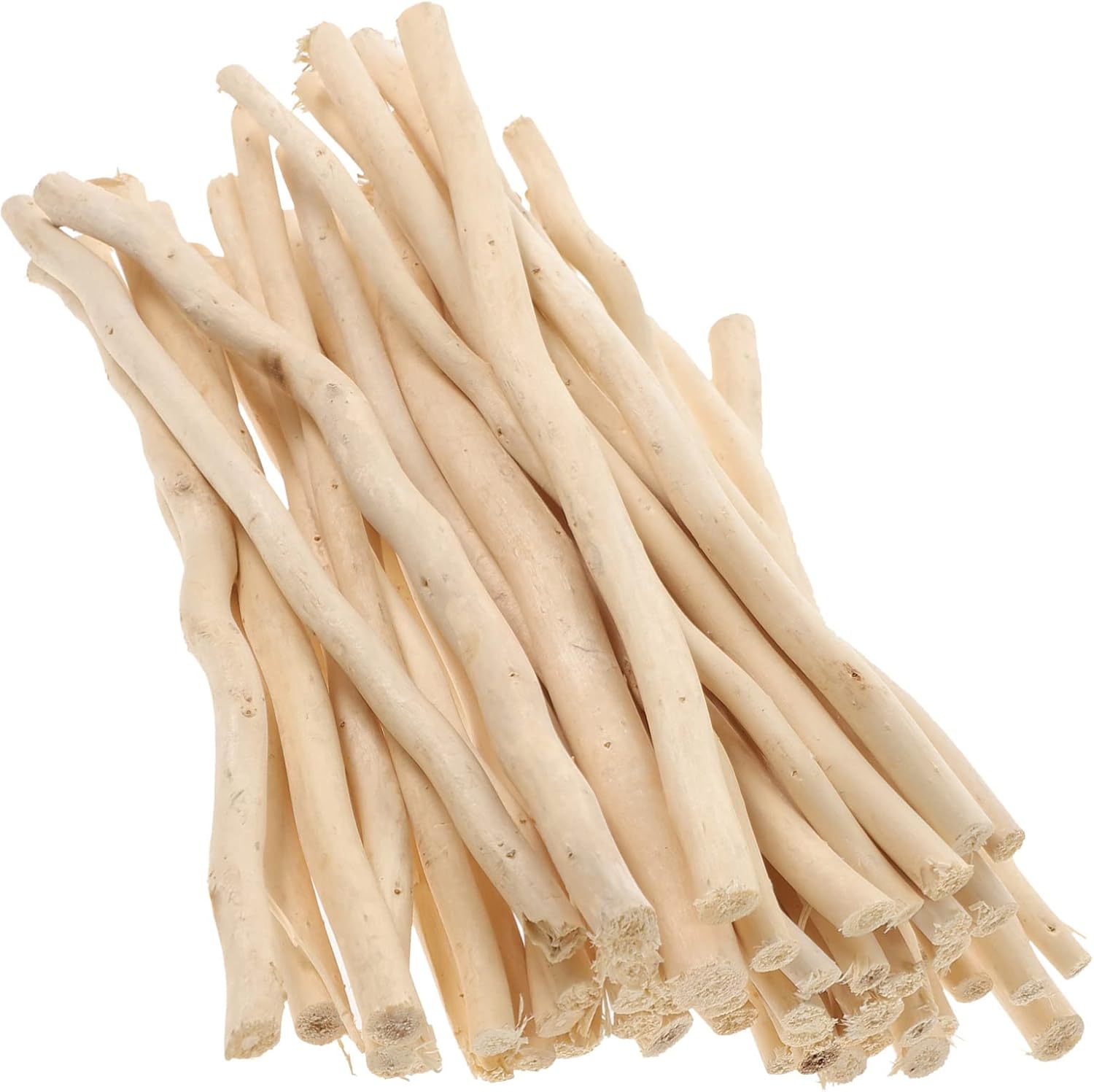 Amazon.com: 50Pcs Wood Log Sticks DIY Craft Sticks 20CM Unfinished ...