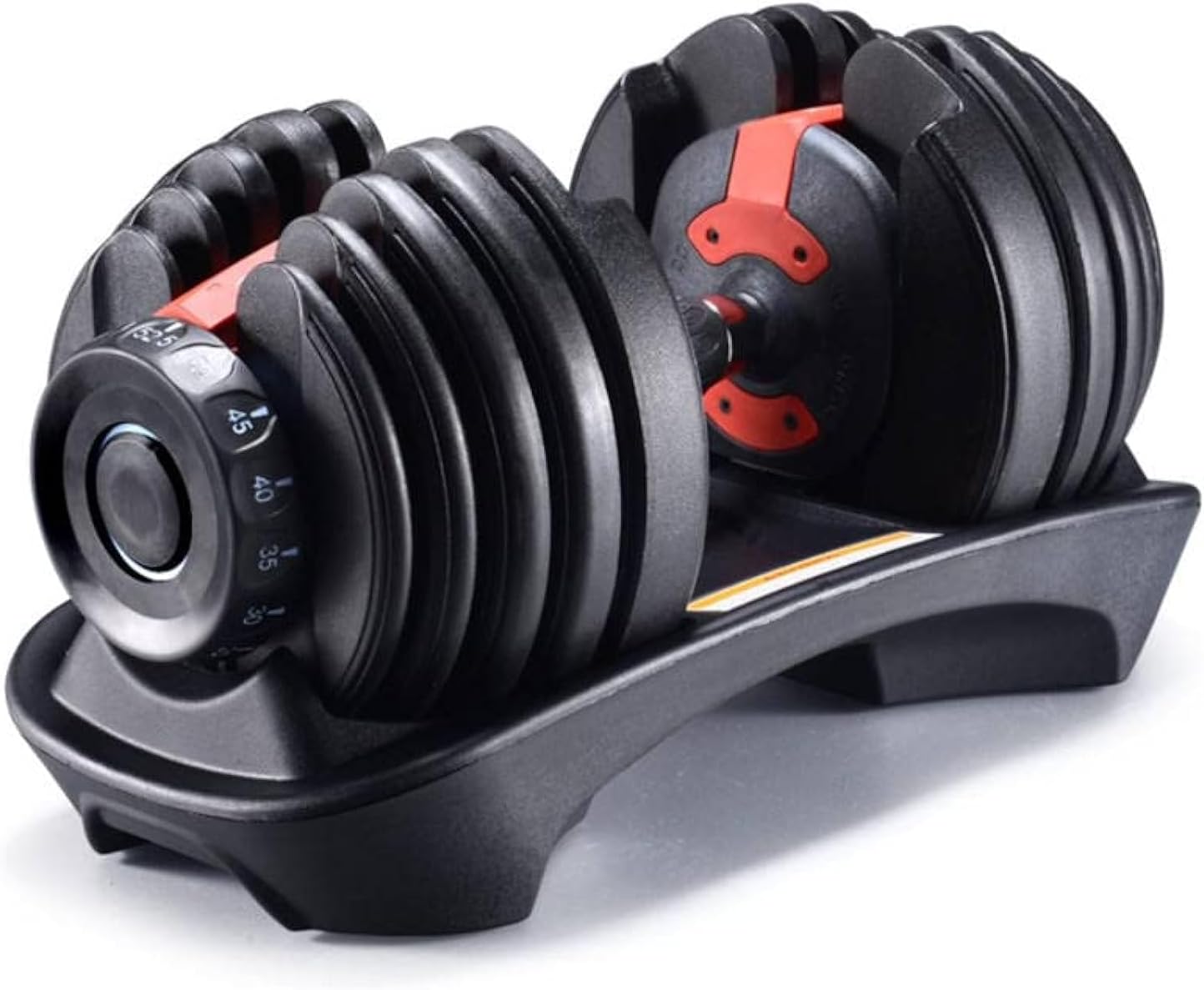 Adjustable Dumbbells with Optional Heavy-Duty Stand 24kg, Quick ...