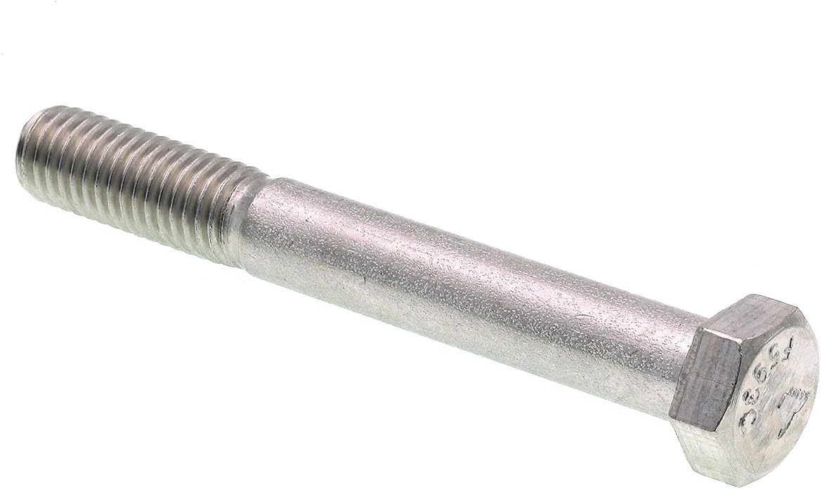 Amazon.com: Prime-Line 9060683 Hex Bolts, 1/2 In.-13 X 4 In., Grade 304 ...