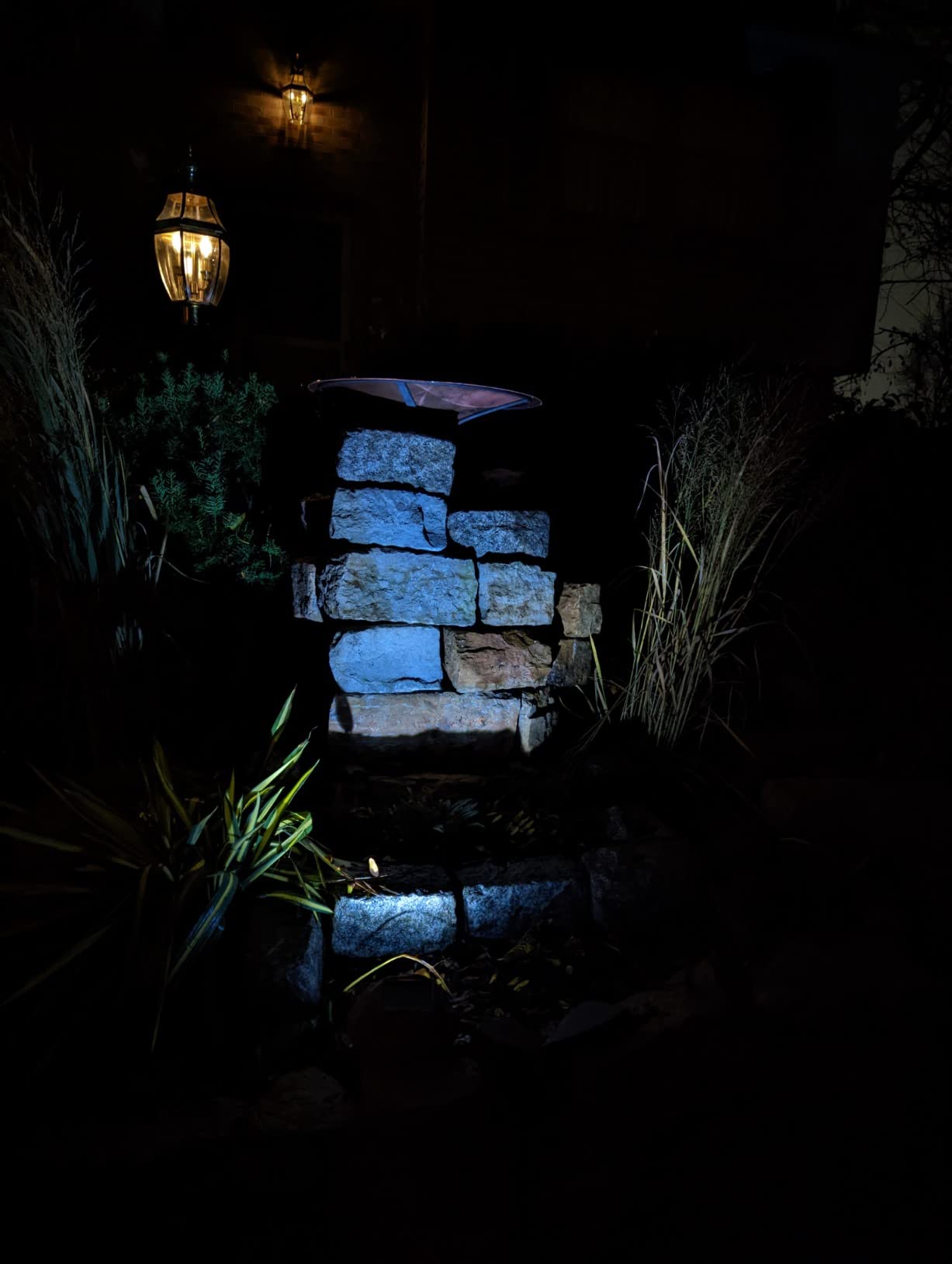 $5/mo - Finance Timeflies Landscape Rock Light, Solar Powered Garden ...