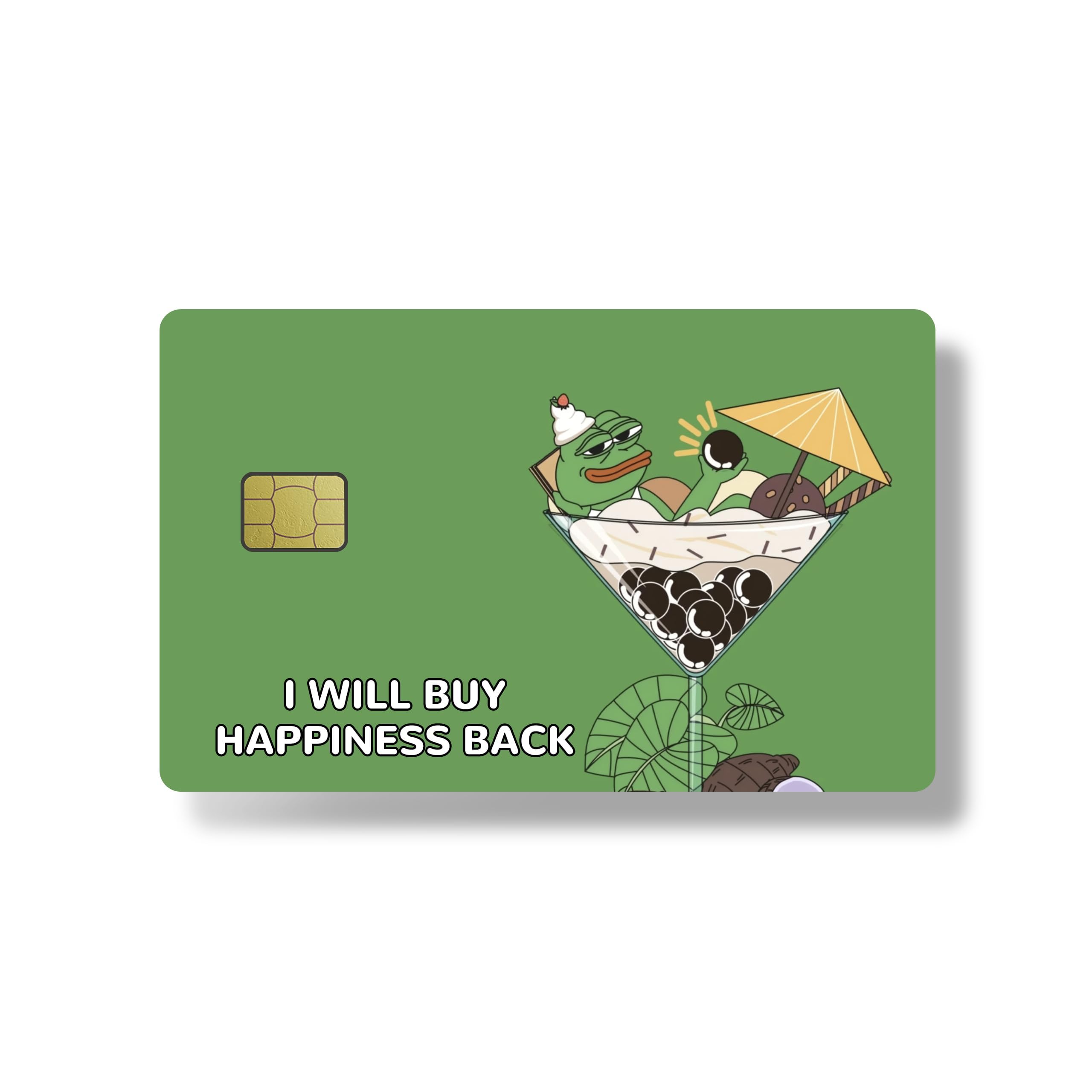 Amazon.com: Card Skin Sticker Funny Cartoon Style, Debit/Credit Card ...
