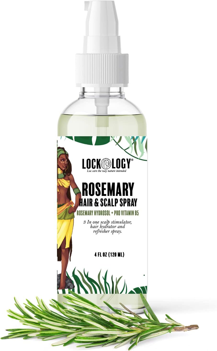 Amazon.com : Rosemary Hair Growth Spray - Stimulating Water Mist for ...