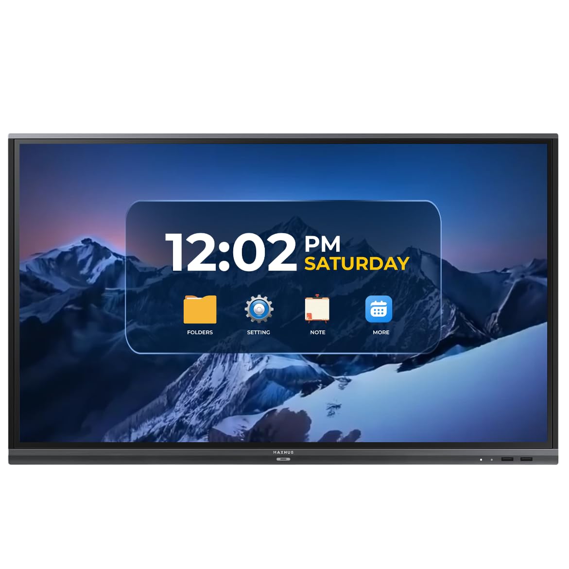 Maxhub Interactive Flat Panel 75" | With Ops | 3840 X 2160 | Best For ...