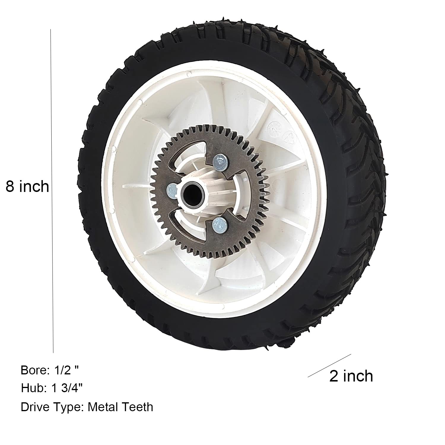Parts Camp Rear Drive Wheels Replaces Toro 105-3036 105-3024 105-3025 ...